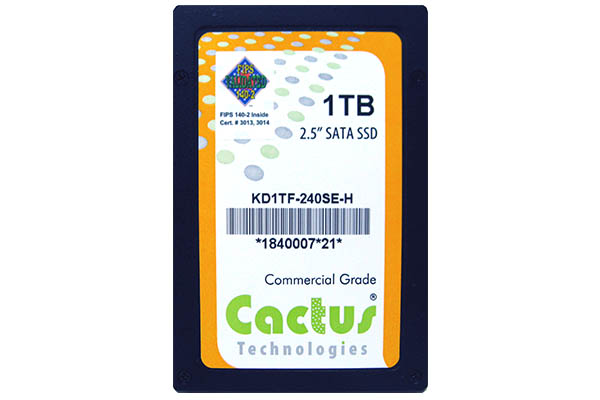 2.5” dyski SSD Cactus z wbudowanym modułem szyfrującym - CSI