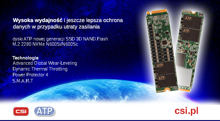 Niezawodne dyski przemysłowe SSD350 Silicon Power - CSI