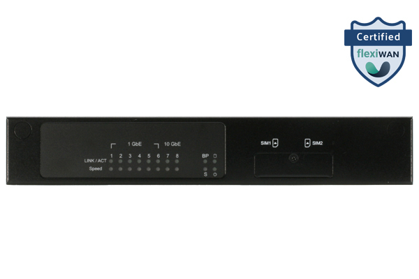 8-portowe urządzenie sieciowe, Atom C3558, 8LAN, 2USB, 2Mini-Card, M.2 ...